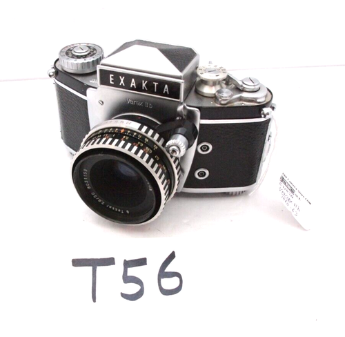 Exakta IIb 35mm SLR Film Camera Body & Lens WORKING (t56) | eBay