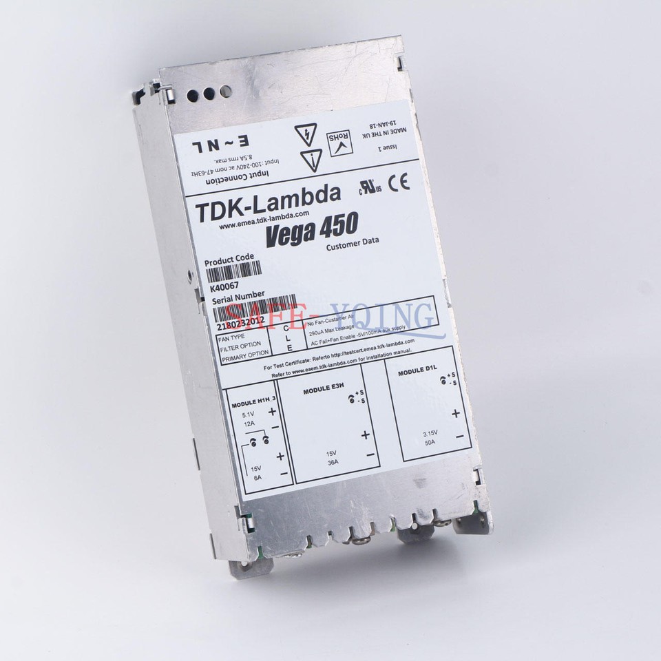 USED 1PCS TDK-LAMBDA TDK LAMBDA VEGA 450 K40067 Power Supply | eBay