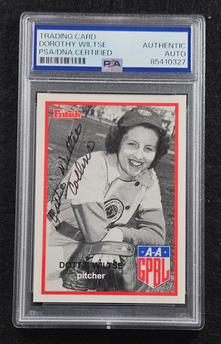 DOROTHY WILTSE Signed Fritsch Baseball Card-GPBL-A LEAGUE OF THEIR OWN ...
