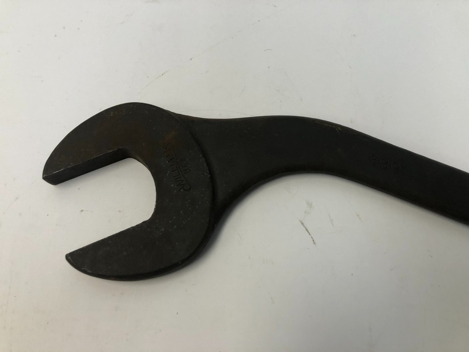 25" Williams 389 SuperWrench 2" 2-3/8" Curved S-Wrench Open End Wrench ...