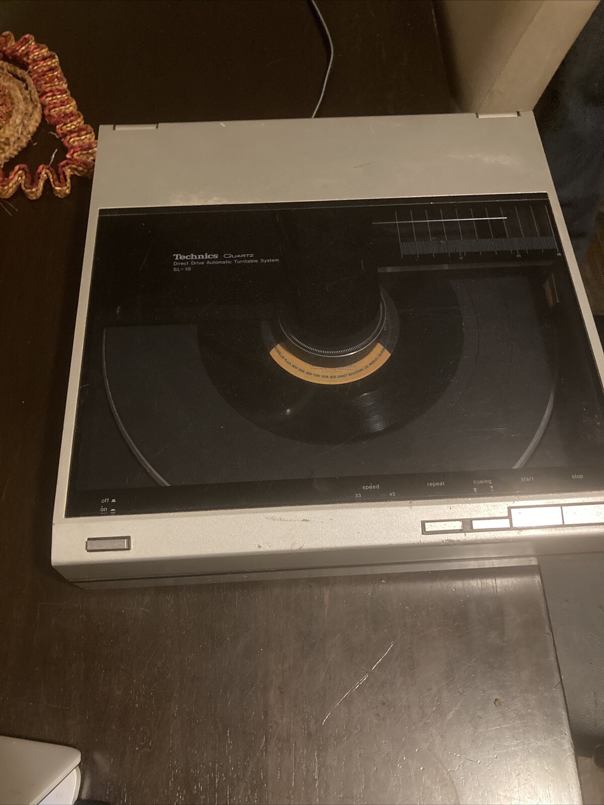 Technics SL-10 Analog Turntable EPC-P202C T4P Phono Cartridge 100V ...