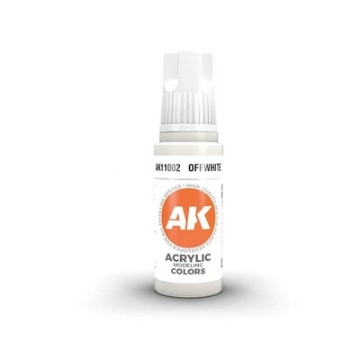 AK Interactive 11002 Off White Acrylic 3G Paint 17ml Bottle | eBay