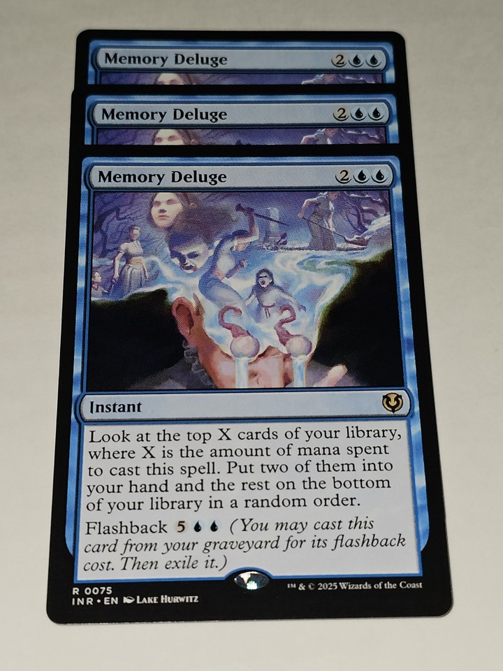 3 of Memory Deluge 0075, INR MTG TCG | eBay