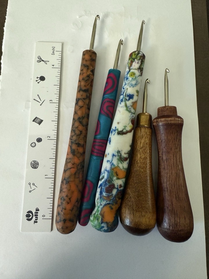 Rug Hooking Hooks 5 Total | eBay