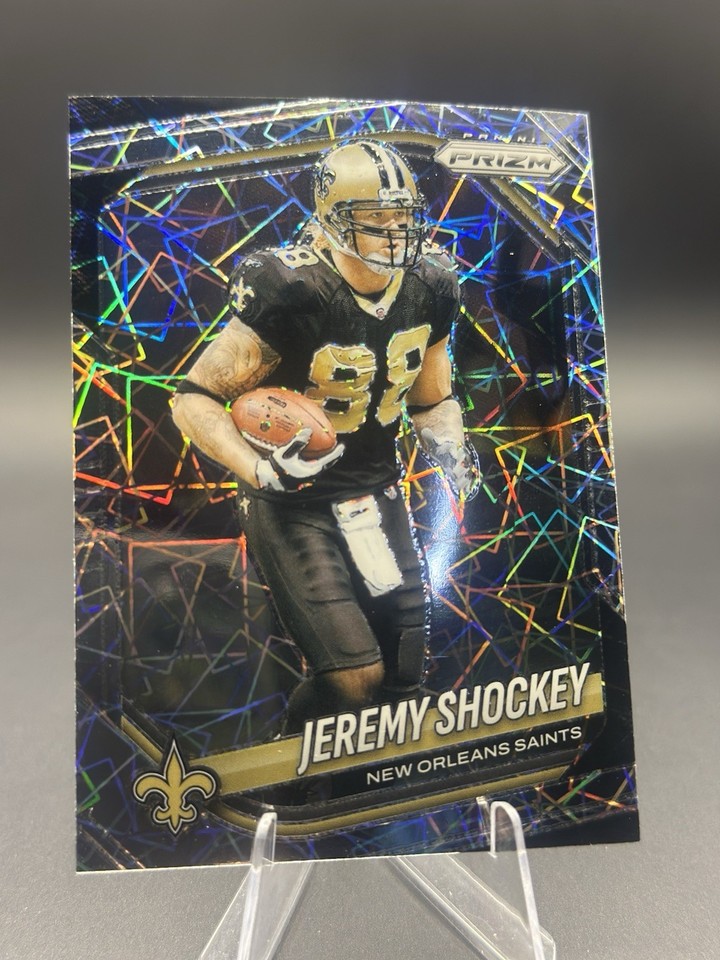 Jeremy Shockey 2025 Panini Prizm #200 Lazers Prizm LEGEND | eBay