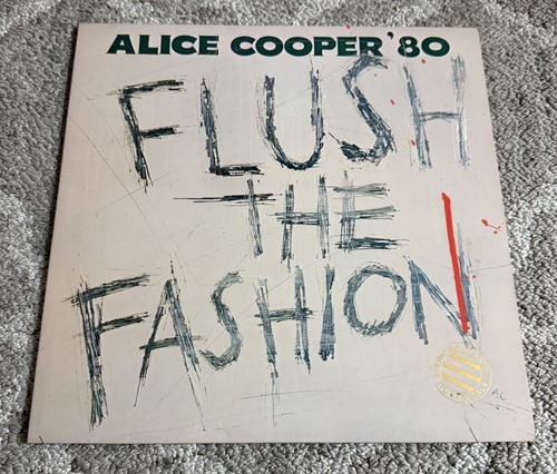 Promo ALICE COOPER ‘80 - FLUSH THE FASHION - RECORD LP | eBay UK