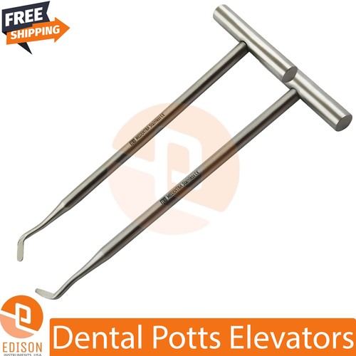 Dental Elevator Potts # 6X/7X Surgical Instruments Extracting Tooth ...