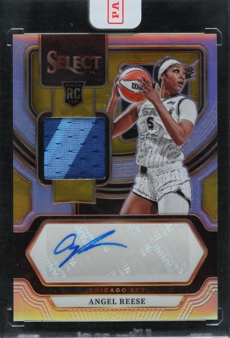 2024 Panini Select WNBA - Autographed Memorabilia Angel Reese #AM-AR ...