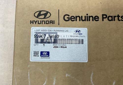 GENUINE HYUNDAI KONA 2022-2023 DAYTIME RUN LAMP LH=DRIVER SIDE, 92207 ...