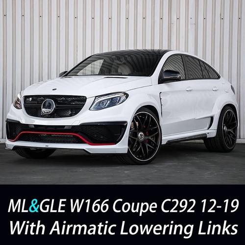 FOR MERCEDES ML 63 GLE 43 COUPE AMG W166 & C292 AIRMATIC LOWERING KIT ...