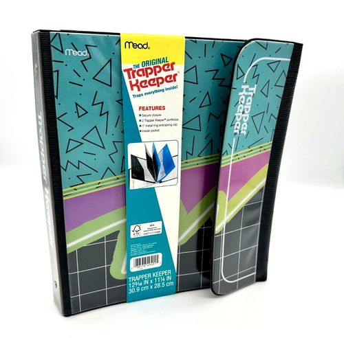 New Mead The Original Trapper Keeper Binder 2022 Edition 1" 3 Prong w ...
