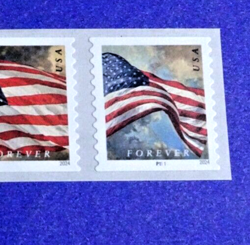 NEW US FLAGS WAVING VARIOUS TIMES OF DAY (F) STAMPS APU 3K/10K PNC OF ...