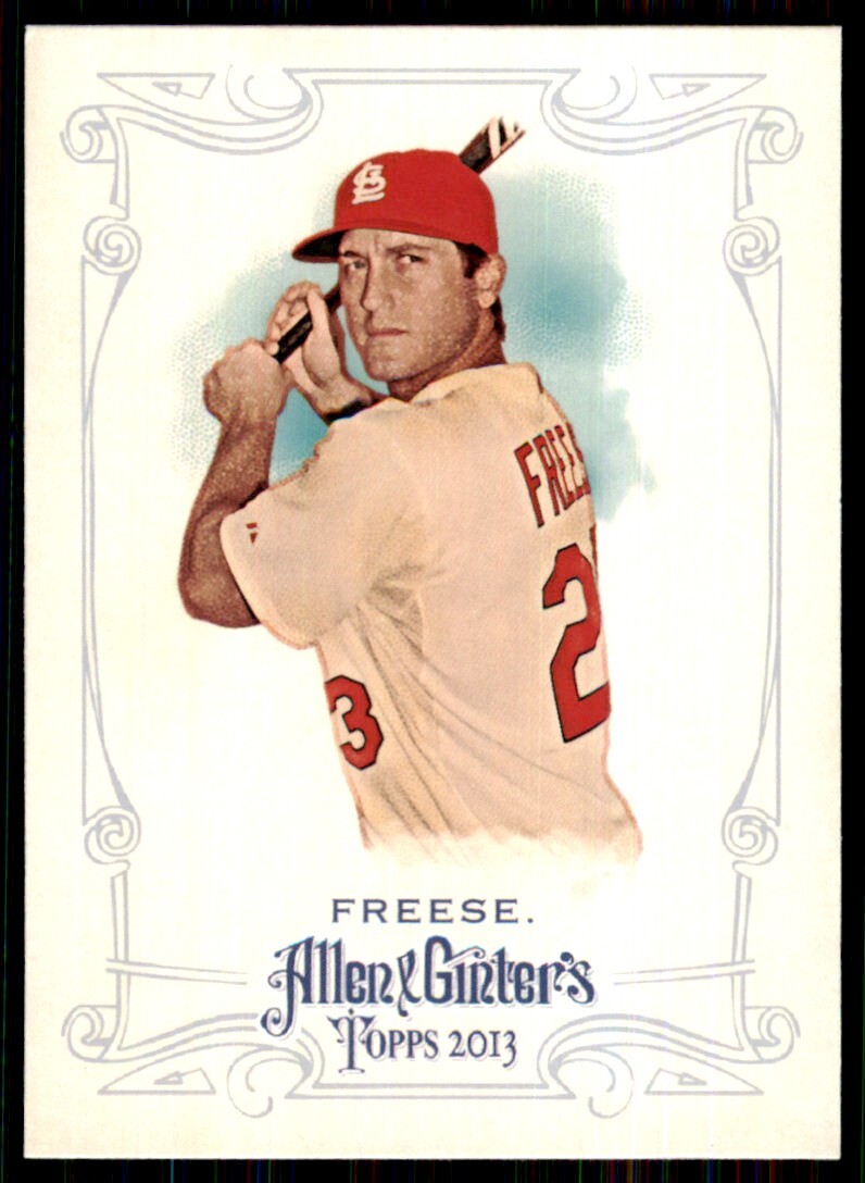 2013 Topps Allen & Ginter David Freese St. Louis Cardinals #189 MLB ...