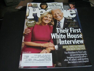 People Magazine - President Joe & Jill Biden Cover - February 15, 2021 ...