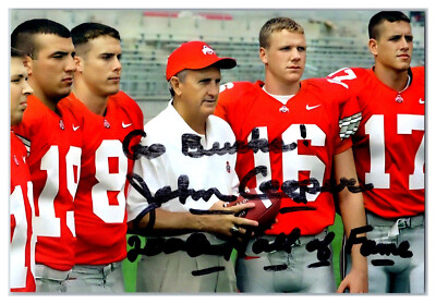 John Cooper Ohio State Buckeyes Hand Signed 4x6 Photo TC46-6759 | eBay