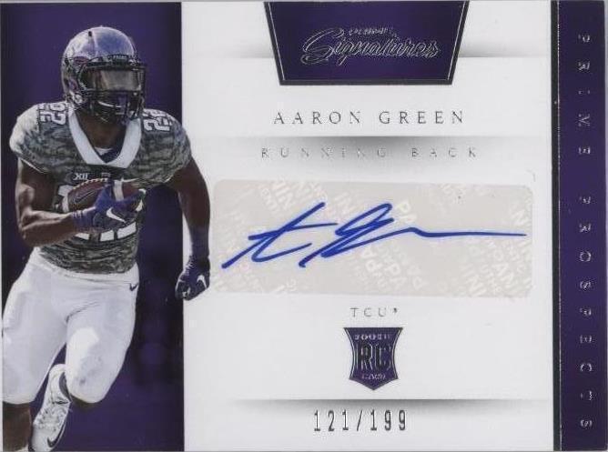 2016 Panini Prime Signatures - Prime Prospects Signatures Aaron Green ...