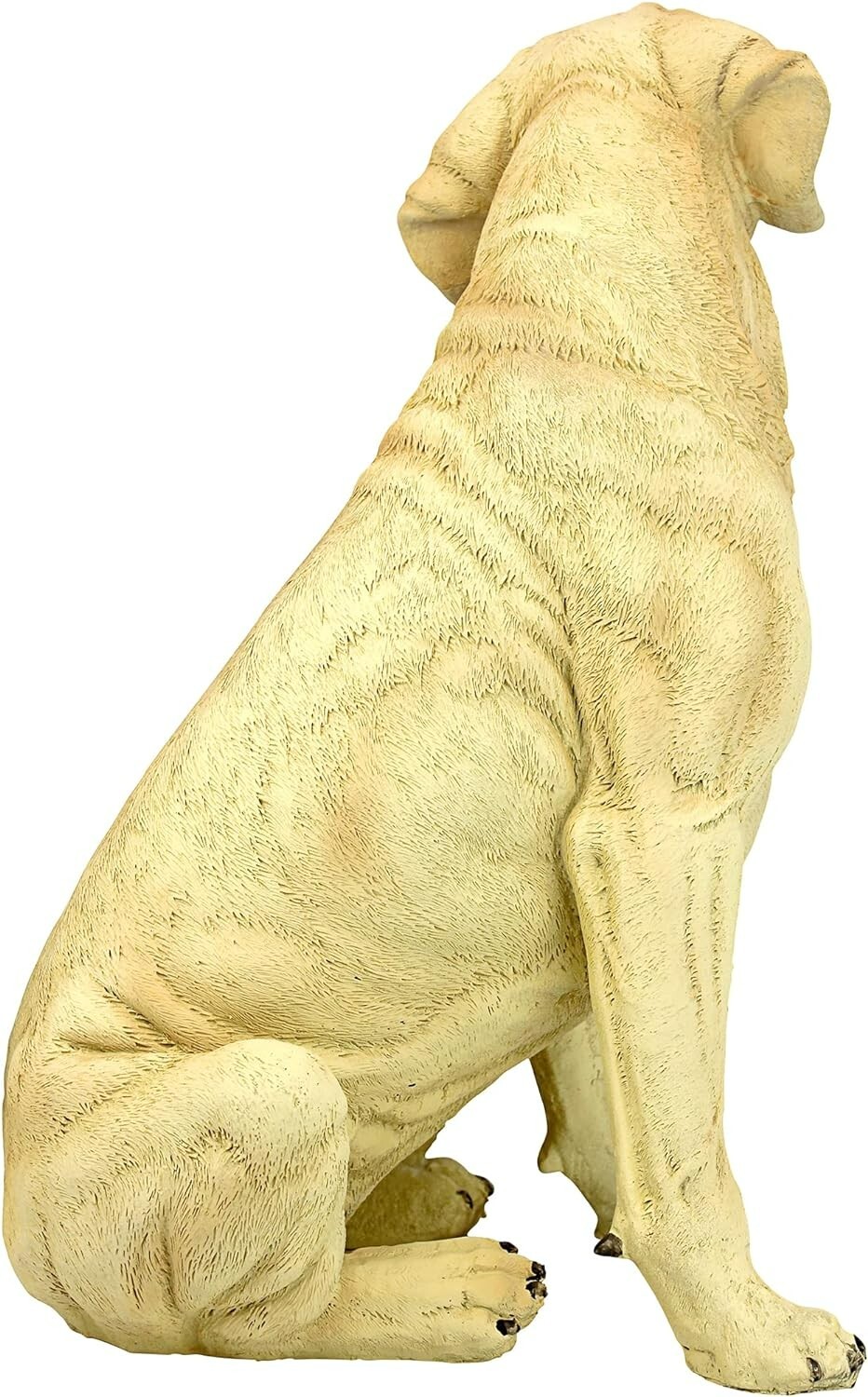 Golden Yellow Labrador Retriever Dog Statue Outdoor Sculpture Patio ...