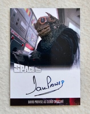 Unstoppable Cards Space 1999 Series 4 David Prowse Facsimile Autograph ...