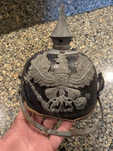 Antique early 1900's Imperial German Pickelhaube helmet | eBay