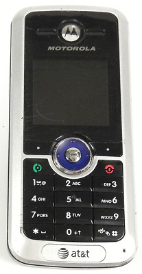 Motorola C series C168i / C168 I - Silver and Black ( AT&T ) Cellular ...