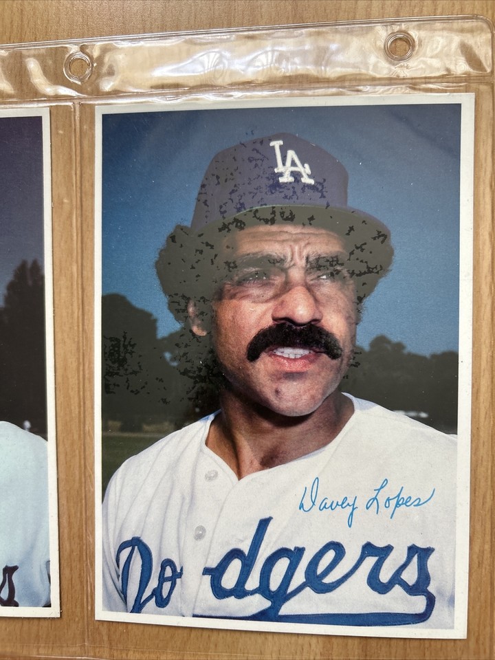 1980 Topps Super Baseball #13Steve Garvey #60 Davey Lopes Los Angeles ...