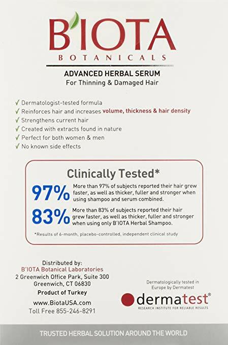 Biota Gentle Advanced Herbal Care Leave-In Serum for Thinning & Damaged ...