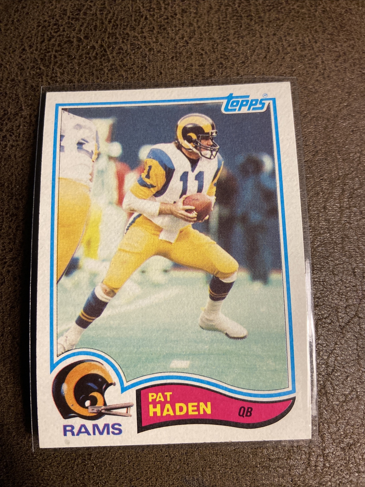 1982 Topps #377 Pat Haden Los Angeles Rams | eBay