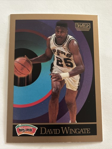 David Wingate 1990 NBA Skybox #262 San Antonio Spurs | eBay