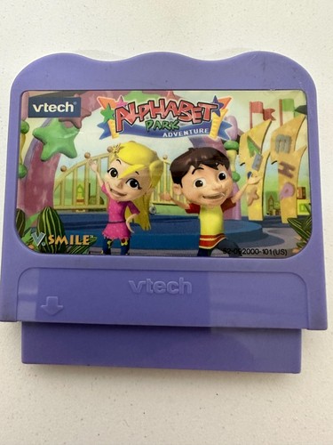 V-Tech V-Smile "Alphabet Park Adventure" Educational Single Cartridge ...