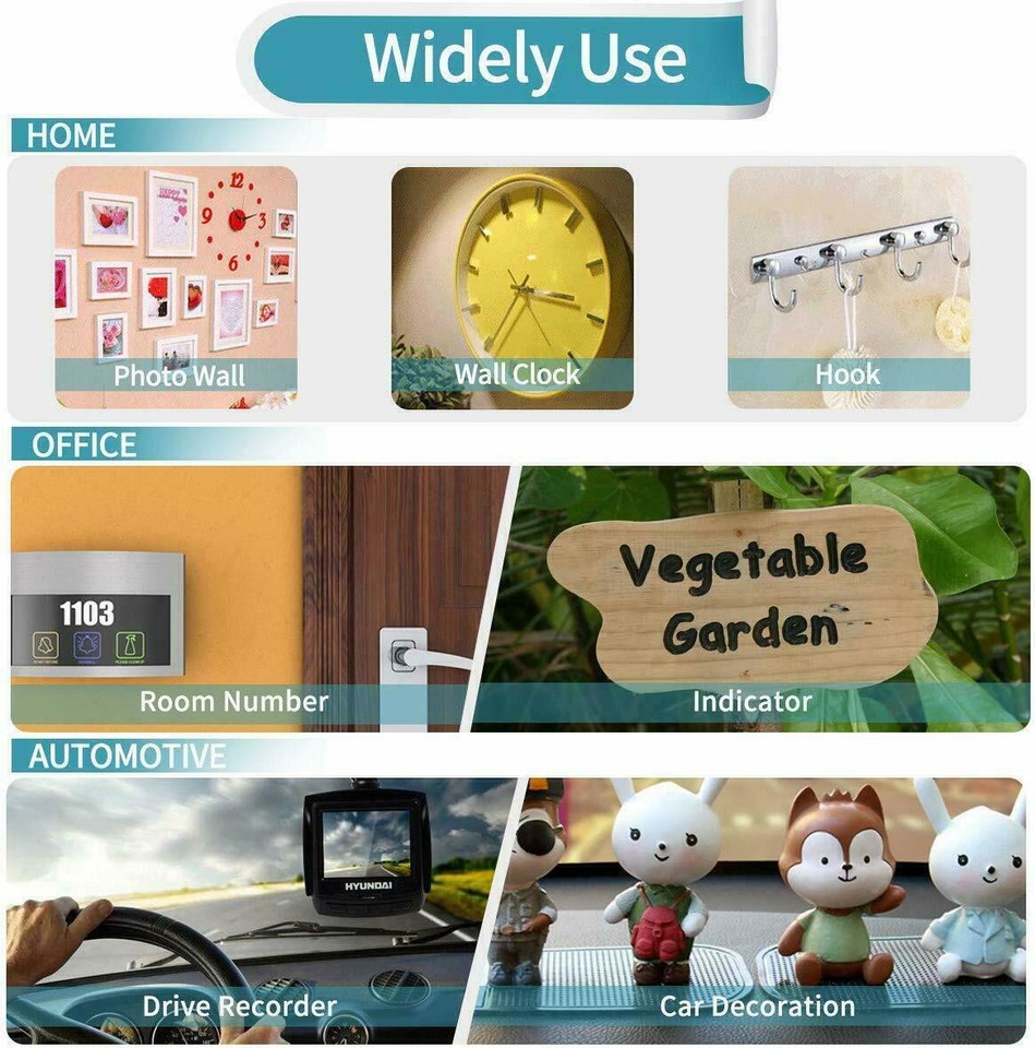 Double Sided Tape Heavy Duty Nano Tape Mounting Tape Photo Frame Wall ...