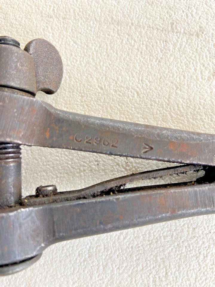 Vintage Highgate Military Hand Clamp Vice Tool Dated 1952 Broad Arrow ...