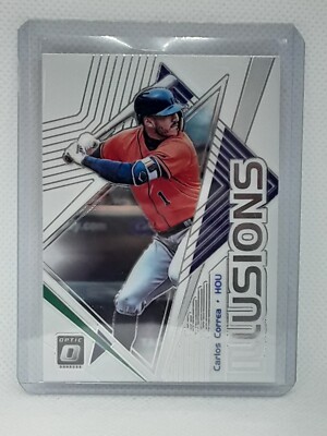 Carlos Correa 2019 Donruss Optic Baseball - Illusions - Houston Astros ...