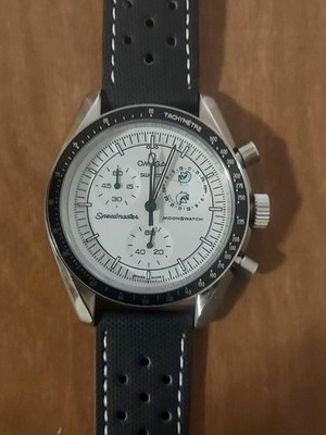 Custom MOD MoonSwatch Metal Case SNOOPY Mission to the Moonphase | eBay