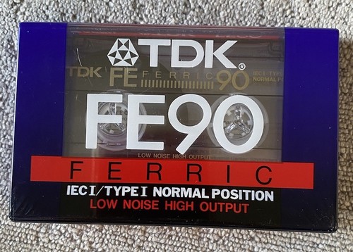 TDK FE90 Ferric Blank Audio Cassette Tape Brand New and Sealed | eBay