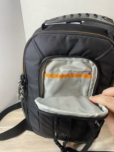 Lowepro Camera Backpack Black DSLR Bag w/ Straps, Pockets ...