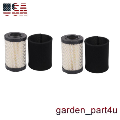 2x AIR PRE FILTER Set for Briggs & Stratton 590825 594201 591334 796031 ...