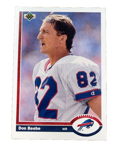 1991 UPPER DECK CARD # 566 Don Beebe - Buffalo Bills | eBay