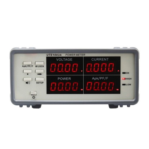 Intelligent Digital Power Meter Electrical Parameter Tester UTE1003A ...