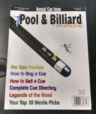 Pool & Billiard Magazine March 1999 Annual cue issue B70 | eBay