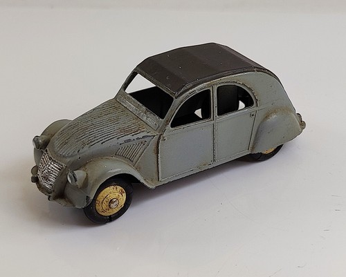 Original French Dinky Toys Citroen 2CV Diecast Model Toy Car Parmeccano ...
