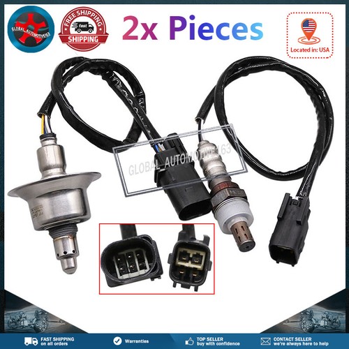 2Pcs Oxygen O2 Sensor Upstream+Downstream For 2010-2016 Hyundai Santa ...