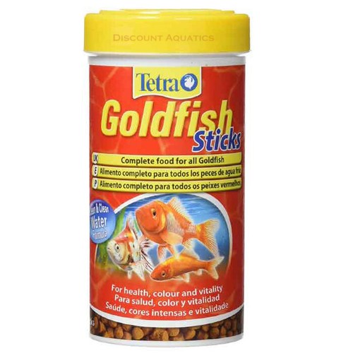 TETRA GOLDFISH STICKS 34G 100ML COMPLETE FISH TANK FOOD | eBay UK