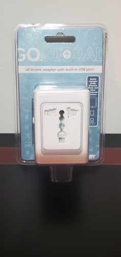 Conair Go Global All in One Adapter With Built in USB Port & Surge ...