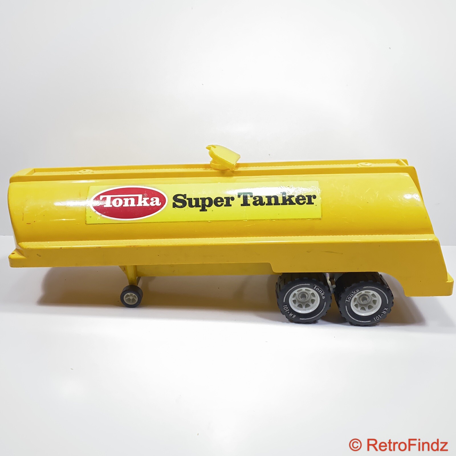 Vintage 70s Tonka Super Tanker Pressed Steel & Plastic Semi Truck ...