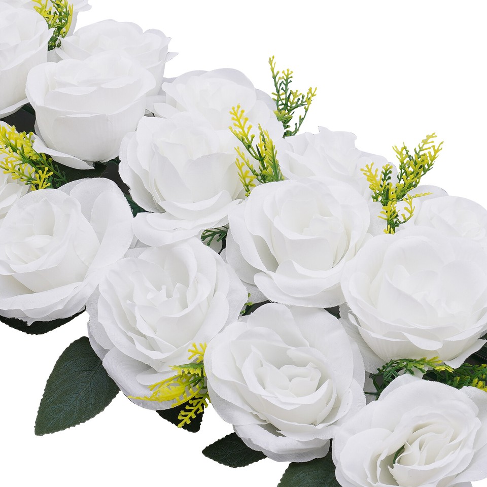 Wedding Dining Table Flower Centerpiece Artificial Rose Flower ...