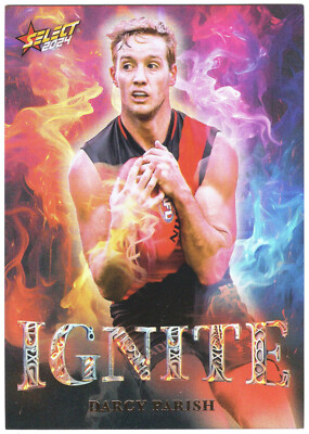 2024 AFL SELECT FOOTY STARS [IGNITE] CHASE CARD - IG19 Darcy PARISH ...