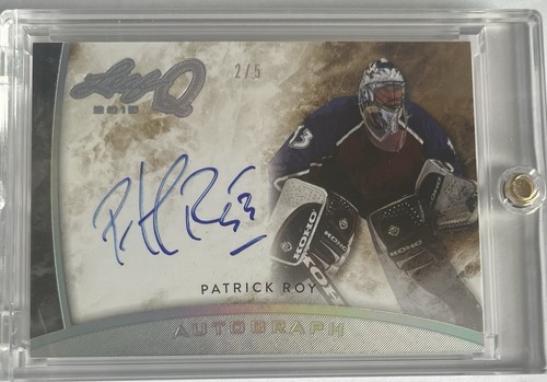 PATRICK ROY Auto Leaf 2015 Leaf Q 2/5 | eBay