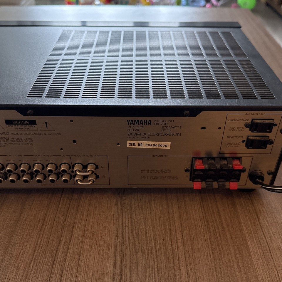 Yamaha RX-730 Natural Sound Stereo Receiver Tested And Working | eBay