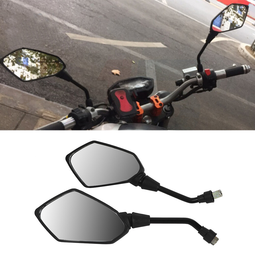 SPG Pair Of Motorcycle Modification Universal Rearview Wing Mirror ...