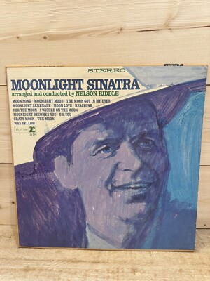 Frank Sinatra "Moonlight Sinatra" (RARE VINYL LP / 1st Rel-1966 / FS ...